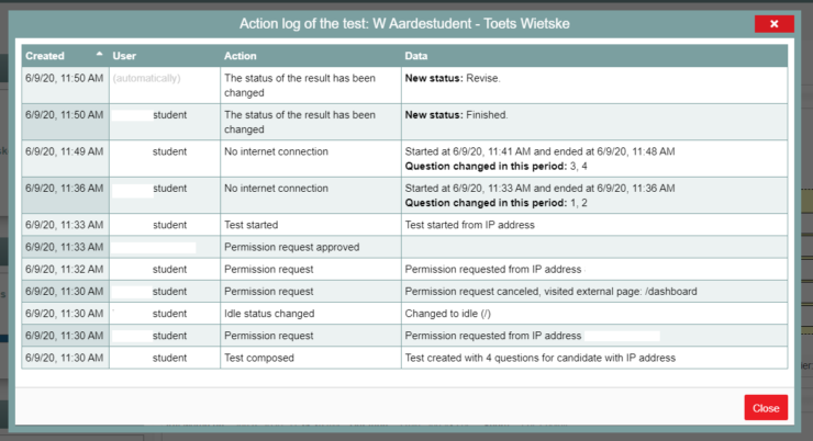 CAT supportsite: Digital assessment with Remindo | Remote testing - FAQ