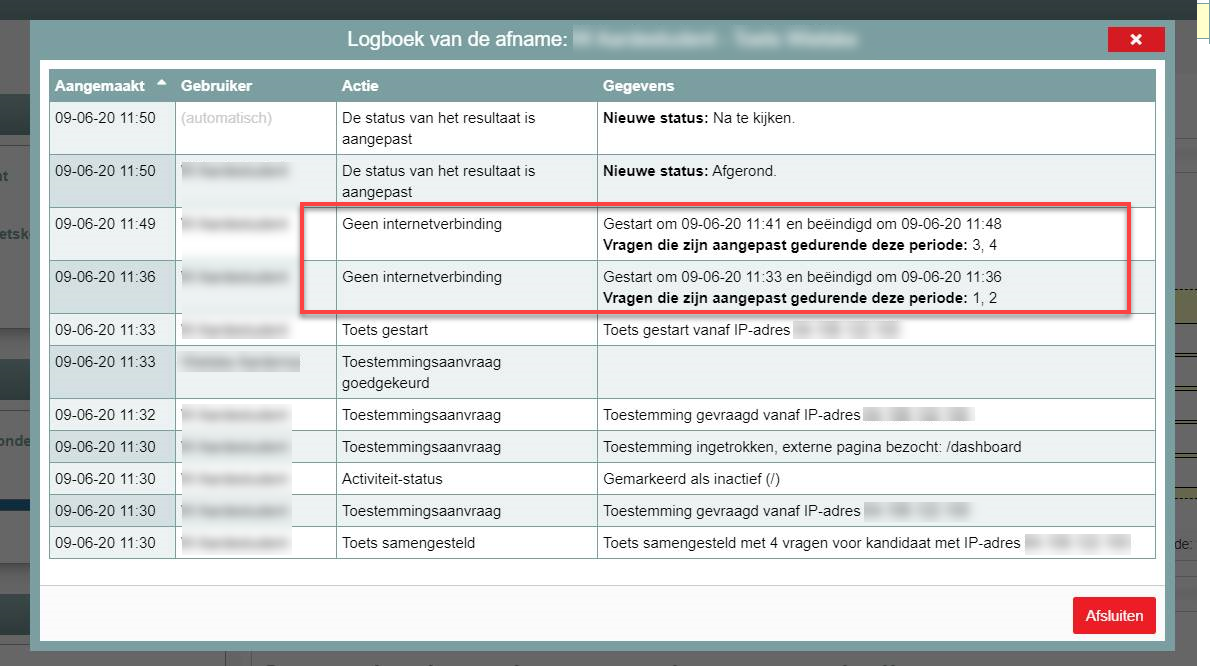 CAT supportsite: Digitaal toetsen met Remindo | Toetsen op afstand - FAQ